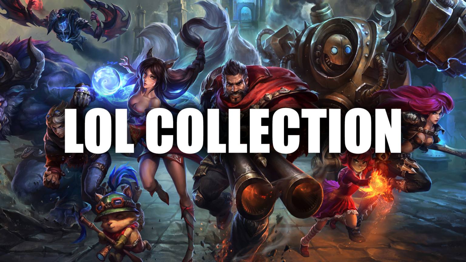 LoL Collection - Corsair iCUE Profiles - RGB Profiles