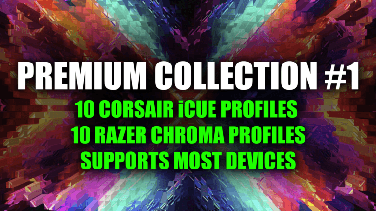 Corsair iCUE Profiles | Razer Chroma Profiles